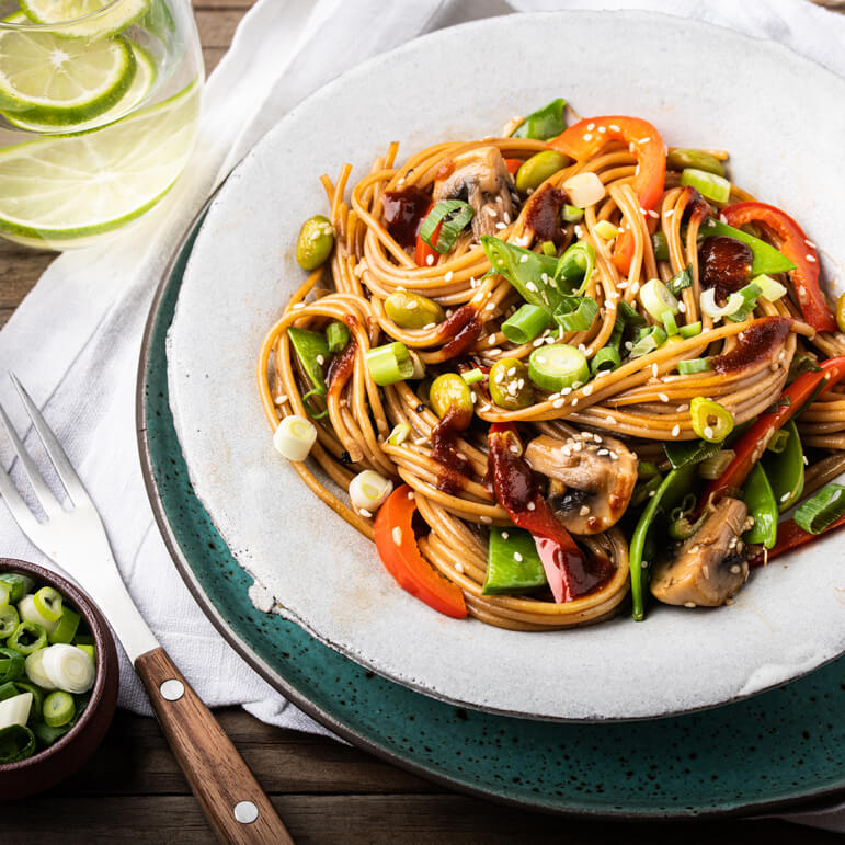 One Pan Asian Pasta - JChef