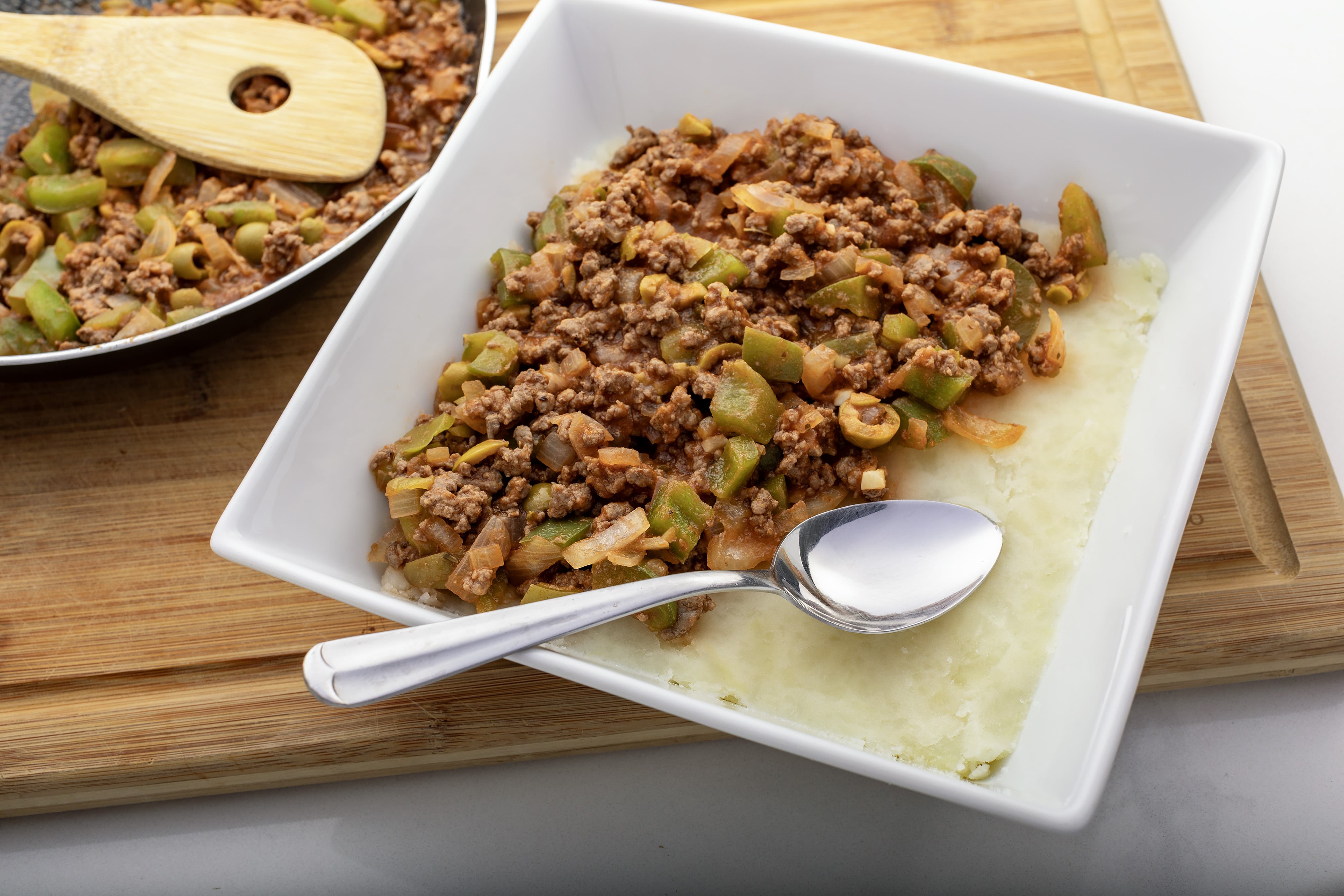 Cuban Ground Beef Picadillo - JChef